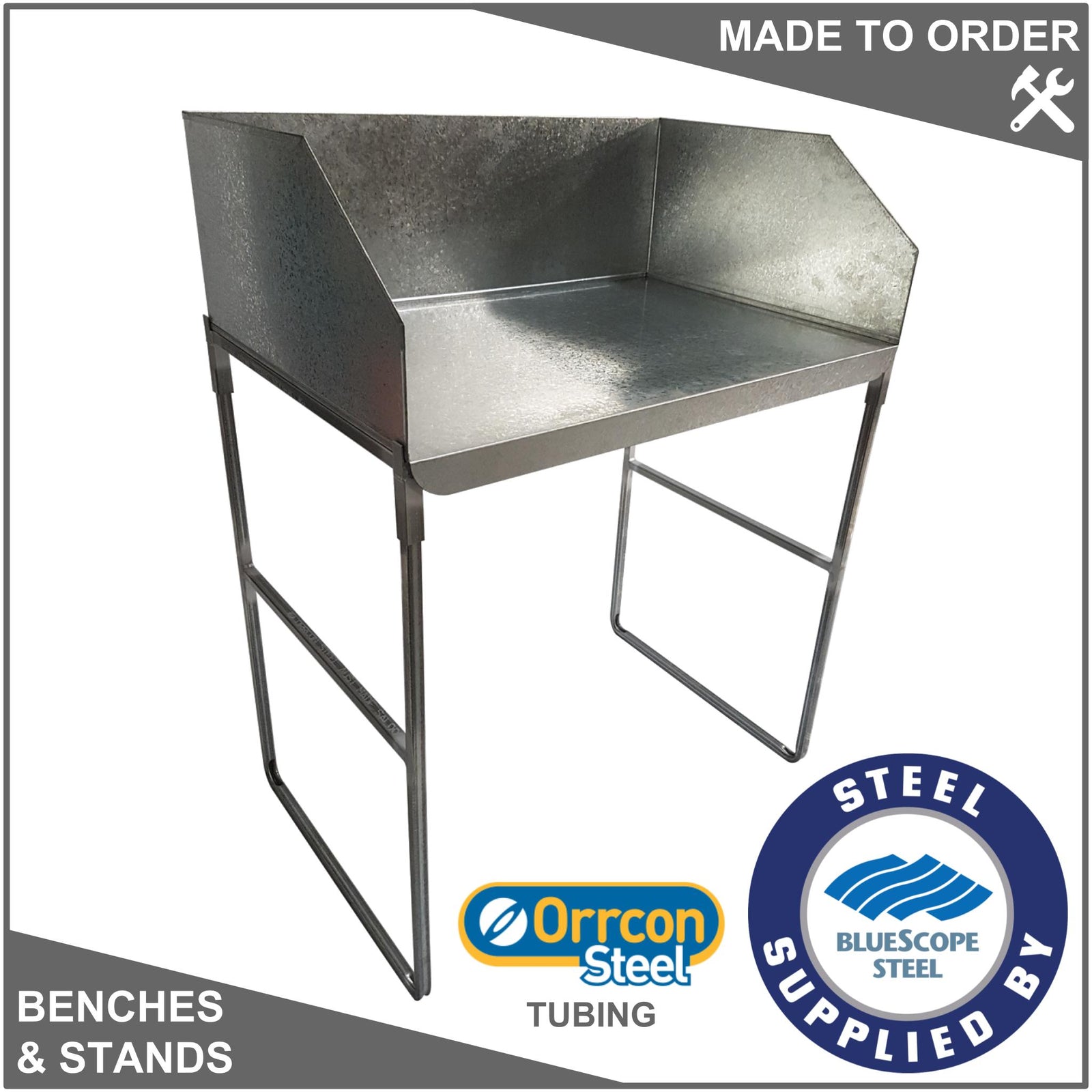 Adloheat - Australian Made Plant Stands and Benches - Bluescope Steel