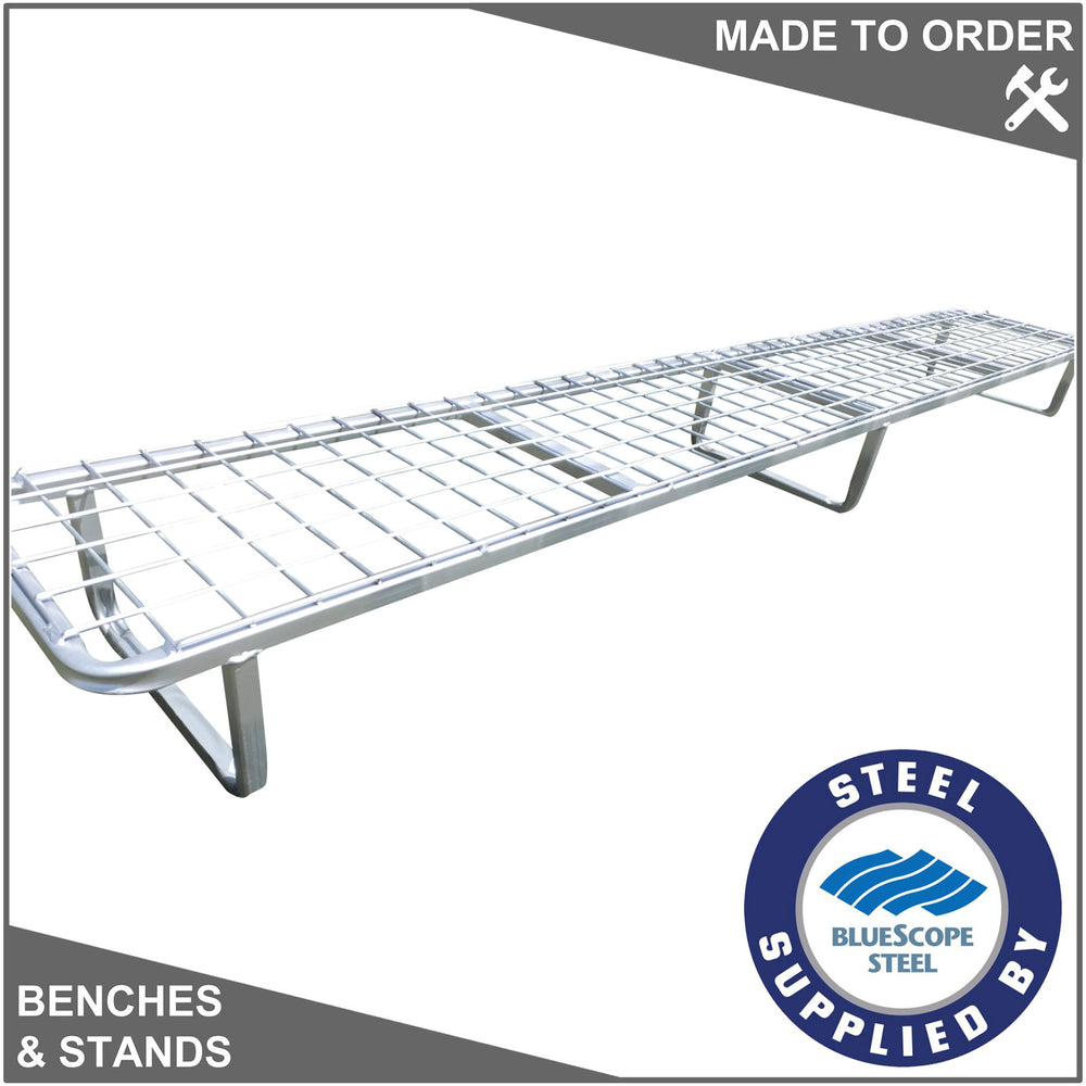 Adloheat - Australian Made Plant Stands and Benches - Bluescope Steel